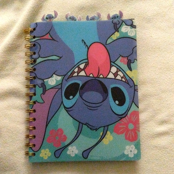 Disney | Other | Disney Stitch Tab Journal School Note Pad New | Poshmark